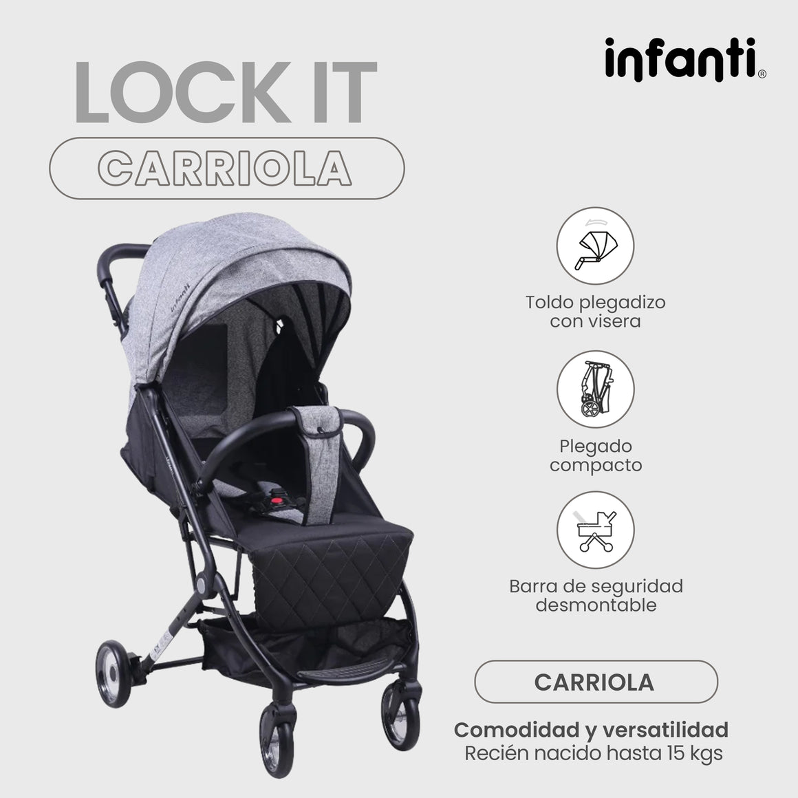 INFANTI Tienda Oficial - Carriolas, Autoasientos y Más para Bebés ...